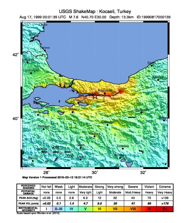 Starkes Erdbeben im Westen der Türkei